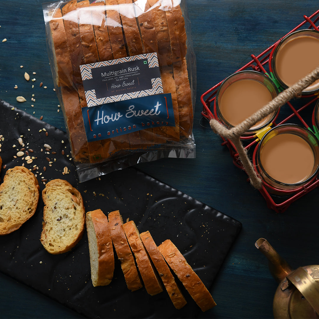 Multigrain Rusk – How Sweet Bakery
